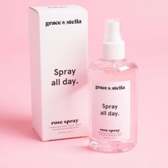 grace & stella | Makeup | Grace Stella Spray All Day Hydrating Rose ...